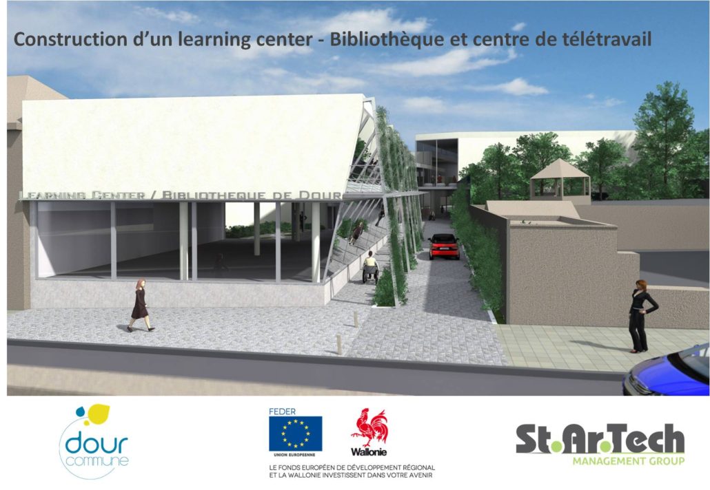 Construction d’un learning center à Dour – St.ar.te.ch – Group